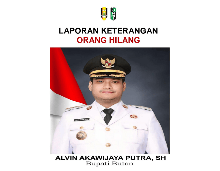 Bupati Buton Dilaporkan “Hilang” | DomainPublik.id