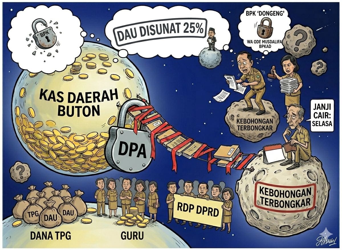 Drama TPG Buton: Di Balik ‘Dongeng’ BPK, Ternyata DAU Disunat Pusat ...